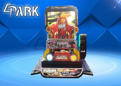 China 3D Video Race Car Arcade Machine Coin Operated 1 Year Warranty for sale