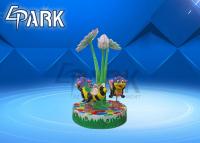 China Outdoor Kiddy Ride Machine Bee Paradise 3 Players Coin Operated Amusement Park Carousel for sale