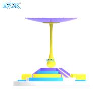China Indoor Playground UFO Soft Play Rotating Centerpiece for sale