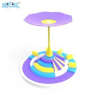China Indoor Playground UFO Soft Play Rotating Centerpiece for sale