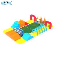 China Commercial Soccer Obstacle Course Soft Play Indoor Playground for sale