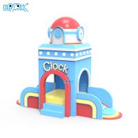 China Commercial Soft Play Clock Tower Indoor Playground Solution for sale