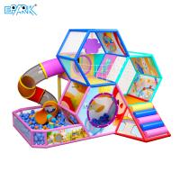China Soft Play Honeycomb Slide Combo Indoor Playground Supplier for sale