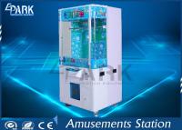 China Shopping Mall Scissor Cut Line Crane Game Machine / Toy Claw Machine for sale