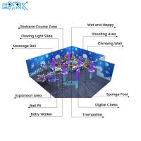 China Commercial Indoor Playground Equipment 120㎡ Soft Play for sale