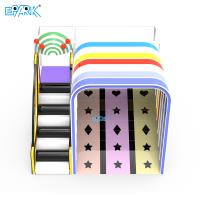 China Commercial Double Slide Combo Soft Play Equipment for sale