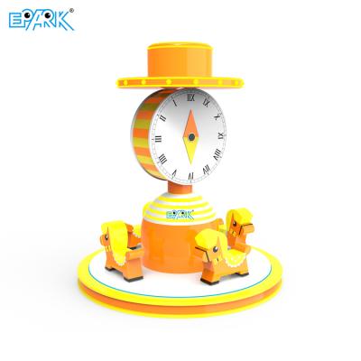 China Commercial Soft Play Clock Carousel Ride for Kids for sale