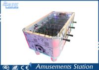 China Coin Operated Football Sports Simulating Table / Amusement Arcade Game Machine for sale