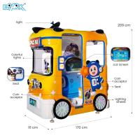 China Space Bus 2-Player Interactive Kids Ride for Arcades & Malls for sale