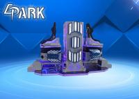 China VR Double Jumper Game Machine / Exciting 9D Virtual Reality Experience for sale