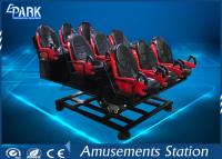 China CE 5D Cinema Simulator With 6 Luxury Seats Dynamic Platform / 9D VR Cinema for sale
