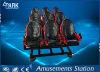 China CE 5D Cinema Simulator With 6 Luxury Seats Dynamic Platform / 9D VR Cinema for sale