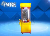 China Amusement Park Gift Game Machine / Hardware Material Claw Crane Machine for sale