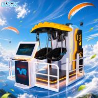 China VR Flight Simulator Dual Seat Skydive Arcade Machine for sale