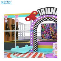 China Commercial Indoor Playground Equipment 195㎡ for sale