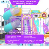 China Commercial Indoor Playground Equipment 195㎡ for sale