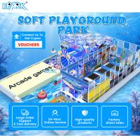 China Custom Indoor Playground Equipment 280m² Ocean Theme Park for sale
