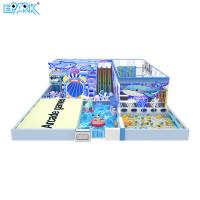 China Custom Indoor Playground Equipment 280m² Ocean Theme Park for sale