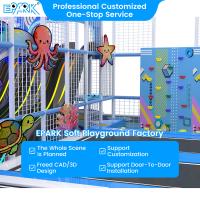 China Custom Indoor Playground Equipment 280m² Ocean Theme Park for sale