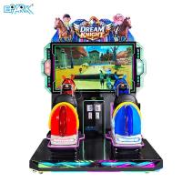 China Amusement Park Kids Coin Operated Game Machine Dream Knight Horse Racing Machine for sale