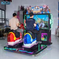 China Amusement Park Kids Coin Operated Game Machine Dream Knight Horse Racing Machine for sale