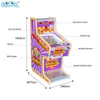 China Mini Pinball Machine Kids Arcade Game Machine Coin Operated Game for sale