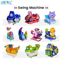 China Small Swing Set Electric Big Plane Kiddie Ride Coin Operated / Amusement Park Kids Ride On Car for sale
