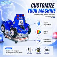 China Small Swing Set Electric Big Plane Kiddie Ride Coin Operated / Amusement Park Kids Ride On Car for sale