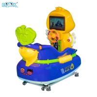 China Up And Downjet Kiddy Ride Machine With Double Seat / Steering Wheel for sale