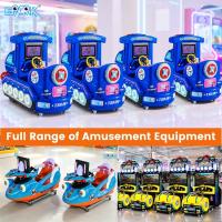 China Colorful Kiddy Ride Machine  Momentary Car Kids Fun Racing Game Machine for sale