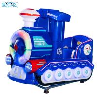 China Colorful Kiddy Ride Machine  Momentary Car Kids Fun Racing Game Machine for sale