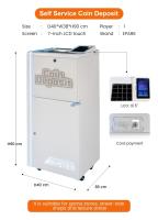 China Self Service Coin Deposit Machine for Arcade Centers for sale