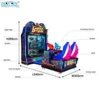 China 2 Player Arcade Game Machine Interactive Simulator Equipment for sale