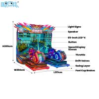 China Motorcycle Racing Arcade Machine for Entertainment Centers for sale