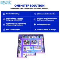 China Easy Operation coin operated Kids Air Hockey Table , 4 Person Air Hockey Arcade Machine for sale