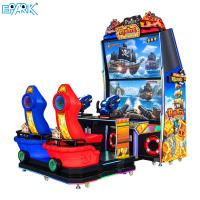 China Easy Operation coin operated Kids Air Hockey Table , 4 Person Air Hockey Arcade Machine for sale