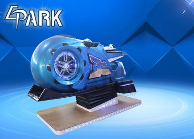 China 9D Virtual Reality Crazy Motorbike Car Driving Simulator Machine With Sheet Metal Fiberglass Material for sale