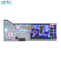 China Kids And Adult Play Coin Pusher Air Hockey Table Game Machine 150 * 700 * 150 cm for sale
