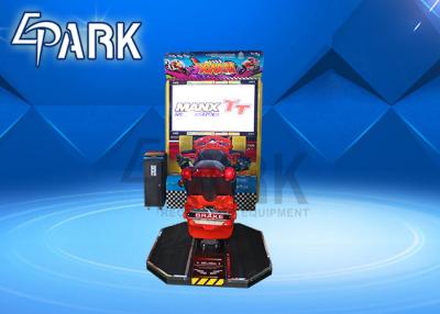 China 55 Inch Screen Car Driving Simulator Machine Virtual Reality Arcade Carnival Games for sale