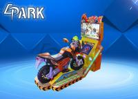 China Child Coin Operated Motorcycle Simulator / Arcade TT Motor Racing Video Game Machine for sale