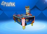 China 220V Coin Operated Arcade Machines  ,  Automatic Irregular Out Balls Wrist Shot Air Hockey Table for sale