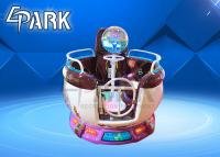 China Indoor Mini Amusement Rocking Carousel Kiddie Ride Coin Operated Φ107*80 CM for sale