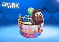 China Indoor Mini Amusement Rocking Carousel Kiddie Ride Coin Operated Φ107*80 CM for sale