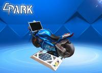 China 150W Kiddie Ride On Motorcycle Crazy Racing Car Game Machine 4 Simultaneous Wifi Online Games for sale