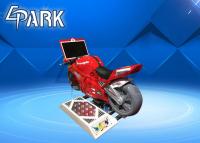 China 150W Kiddie Ride On Motorcycle Crazy Racing Car Game Machine 4 Simultaneous Wifi Online Games for sale