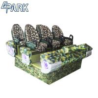 China Amusement Ride Virtual Reality Simulator 9D Electric Motion Cinema Tank 6 Seats for sale
