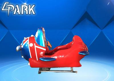 China British Style Plane Arcade Kids Coin Operated Game Machine Front And Rear Bevel 12° for sale