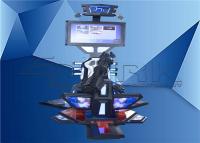 China Virtual Reality Fighting  Game Machine 9D VR Gatling Gun 360 Cinema Simulation for sale