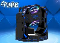 China 2.5KW 9D VR Simulator Virtual Reality Game 1080 Super Pendulum Double Seats for sale