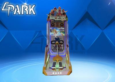 China four-wheel slide cart skateboard EPARK children's frog scissors Scooter video game machine for sale
